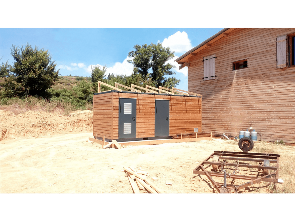 Off-grid solar container in France - Solar-containers.com